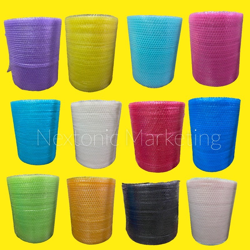 Colored Bubble Wrap 20” (5m)Assorted Colors | Shopee Philippines