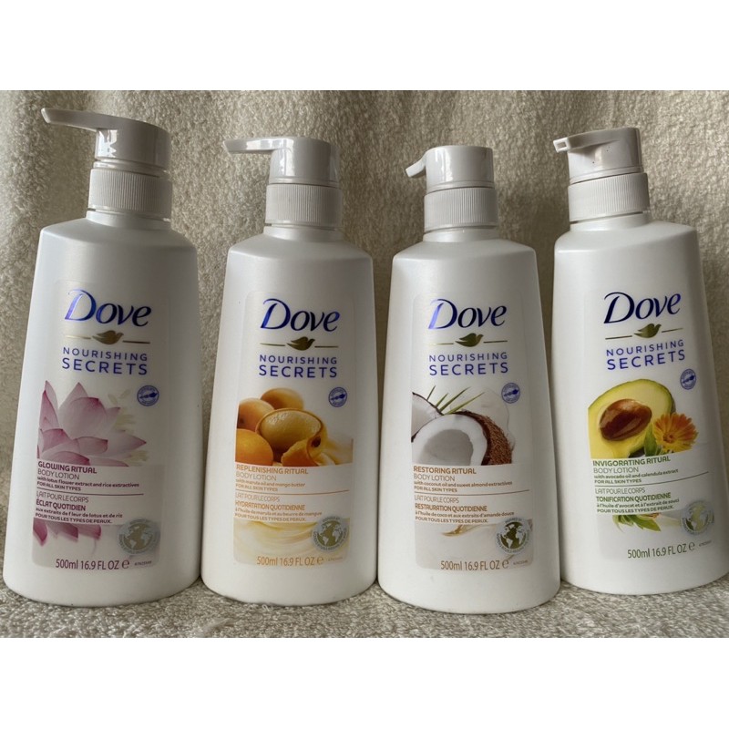 Dove Nourishing Secret Body Lotion 500ml | Shopee Philippines