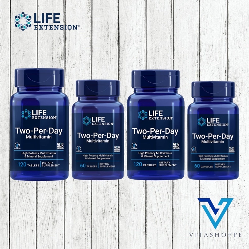 Life Extension Two-Per-Day Multivitamin | Shopee Philippines