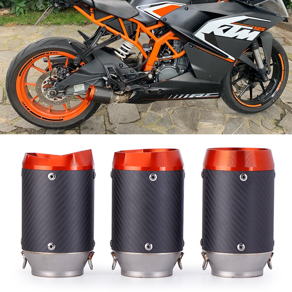 Inlet 51mm 60mm AR exhaust AustinRacing universal Muffler Pipe Exhaust ...