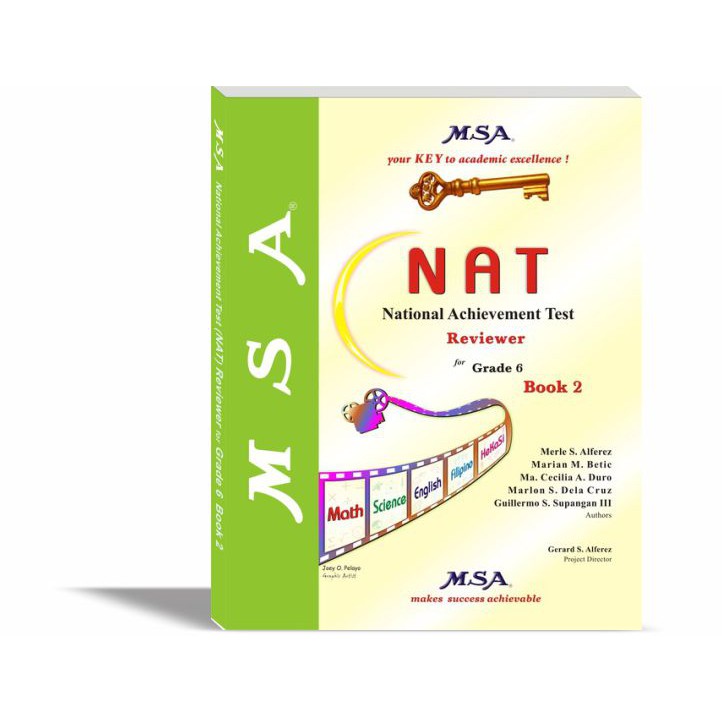 MSA NAT Reviewer for Grade 6 Book 2 (Authentic / Brand New) | Shopee ...