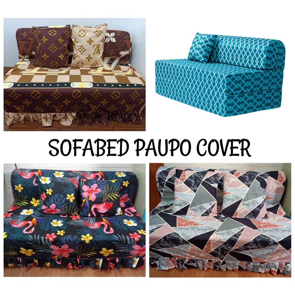 PAUPO-SOFABED-CURVE HEADFOAM- (DESIGN B) | Shopee Philippines