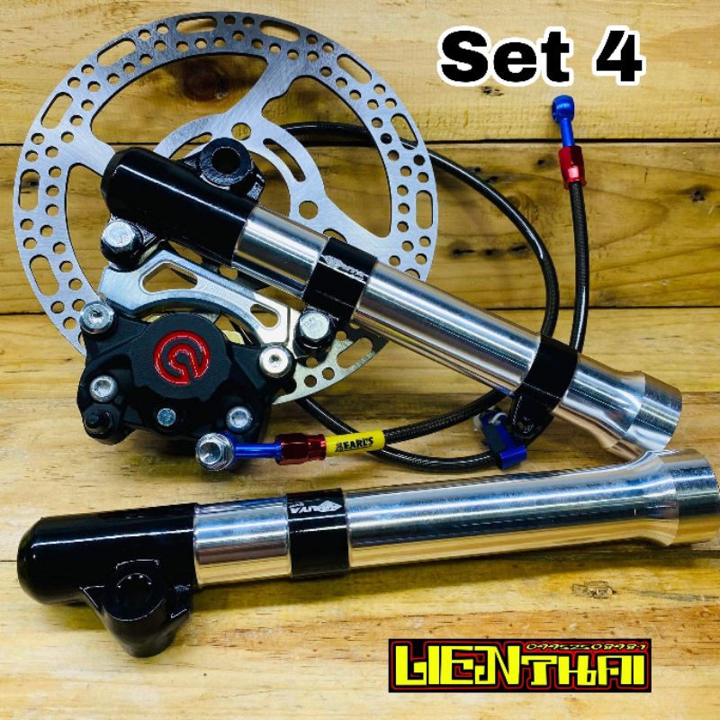 Lighten Front Shock Outer Tube| 2pot Caliper for Honda Click 125i, 150i, Honda Beat Carb and ...