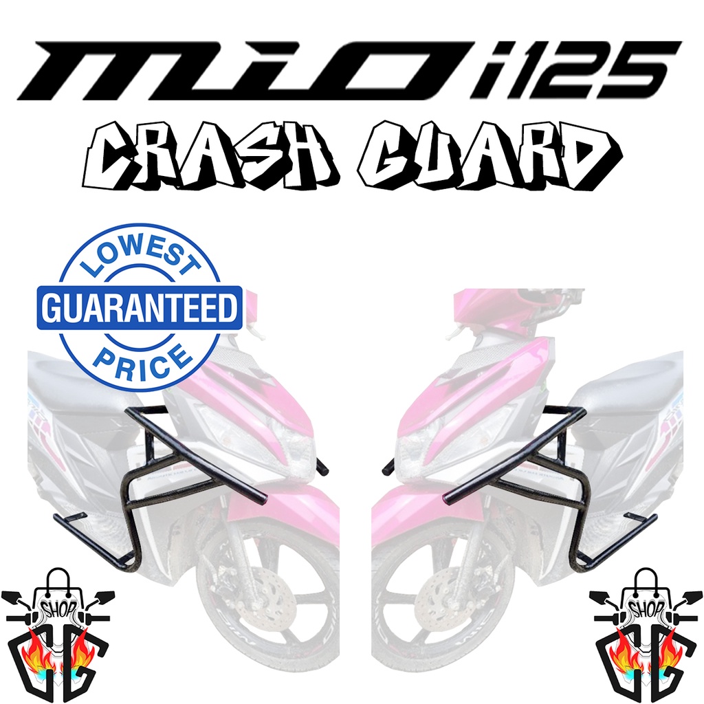 MIO i125 - Half Crash Guard Heavy Duty COD | Shopee Philippines