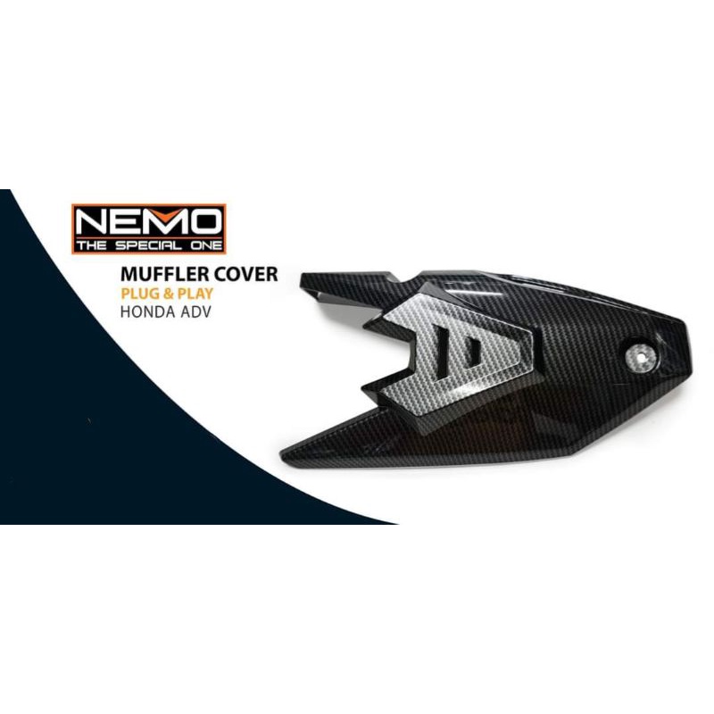 Nemo Muffler cover carbon honda ADV 150 | Shopee Philippines