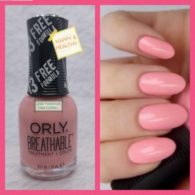 COD! ORLY BREATHABLE Treatment + Color (Happy & Healthy) | Shopee ...