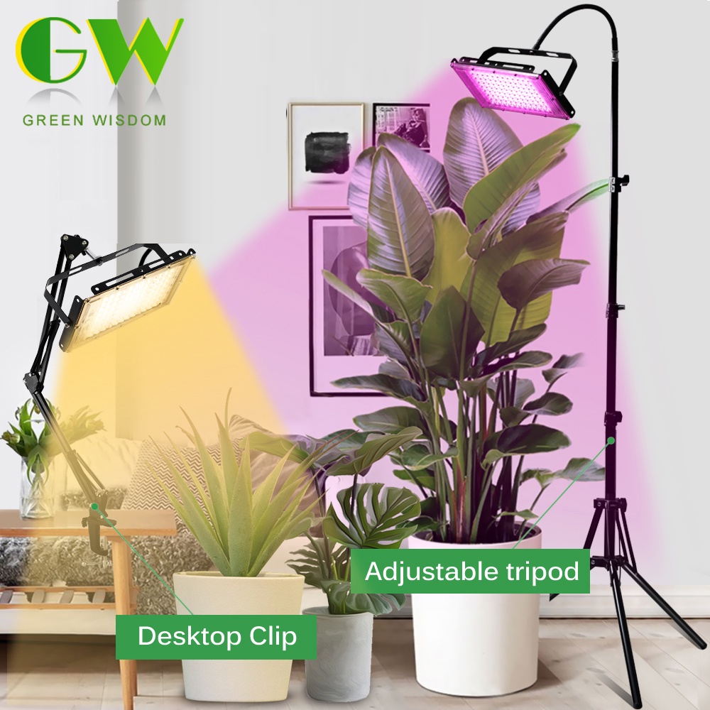 LED Grow Light for Indoor Plants AC220V Phyto Lamp with Clip / Stand ...