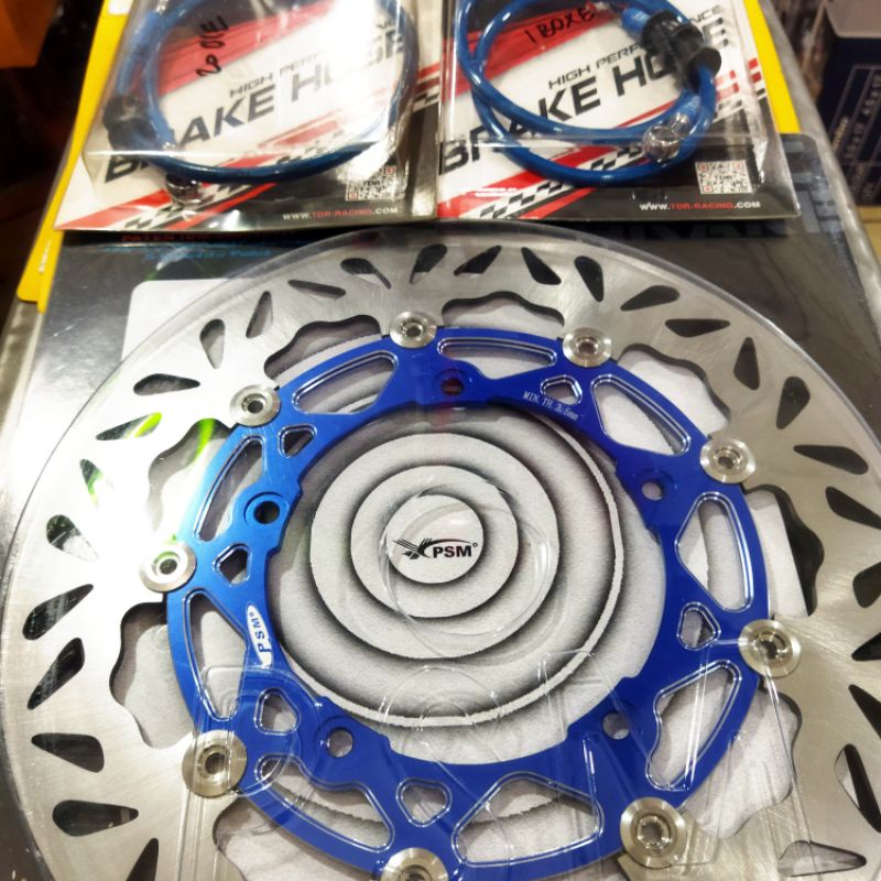Psm CnC Disc Package + TDR Brake Hose (1Set) | Shopee Philippines