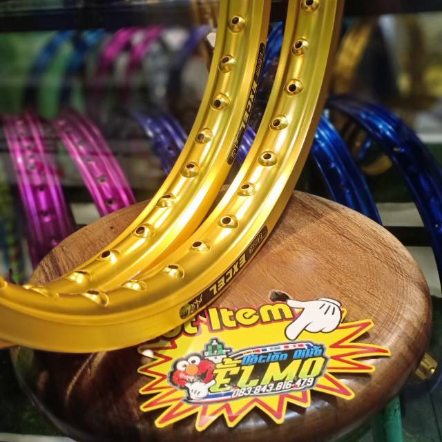 Rossi rims similar to takasago excel r17 140/160 gold yellow gold ...