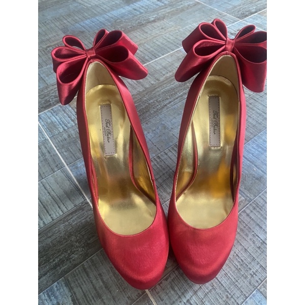 ted baker High Heels Red | Shopee Philippines