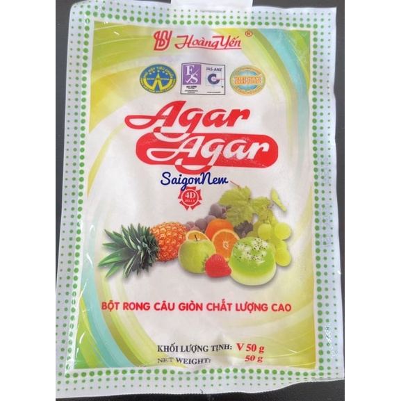 Bot Rau Cau Gion Hoang Yen Jelly Powder 50g | Shopee Philippines