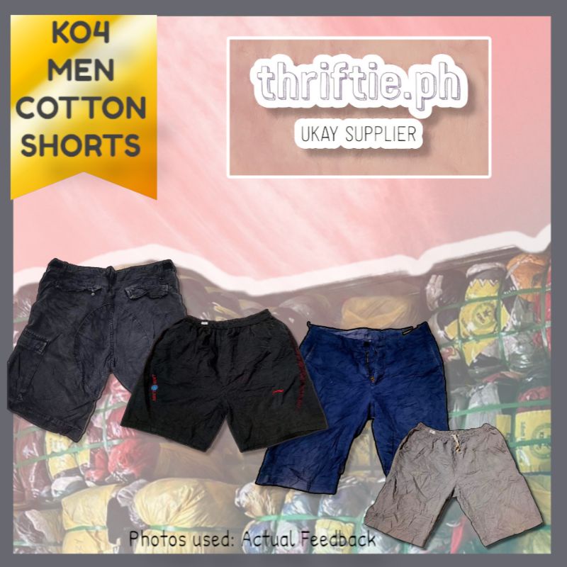 K04 MEN SHORTS BALE / UKAY BULTO | Shopee Philippines