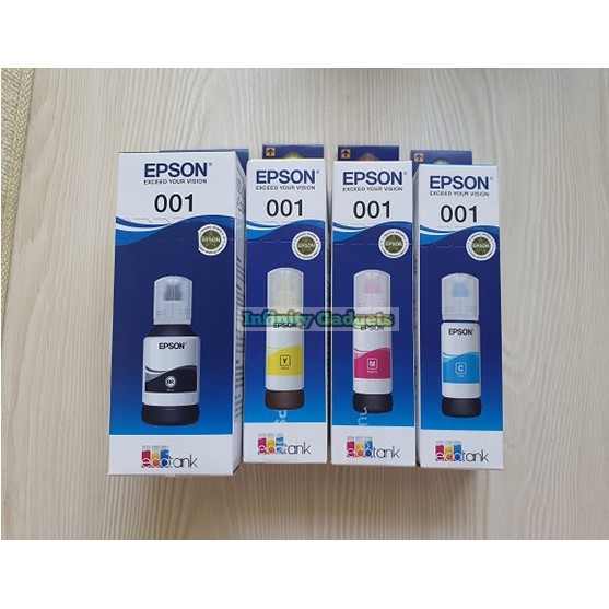 Genuine Epson 001 Ink for L4150 L4160 L6160 L6170 L6190 L6191 L14150 ...