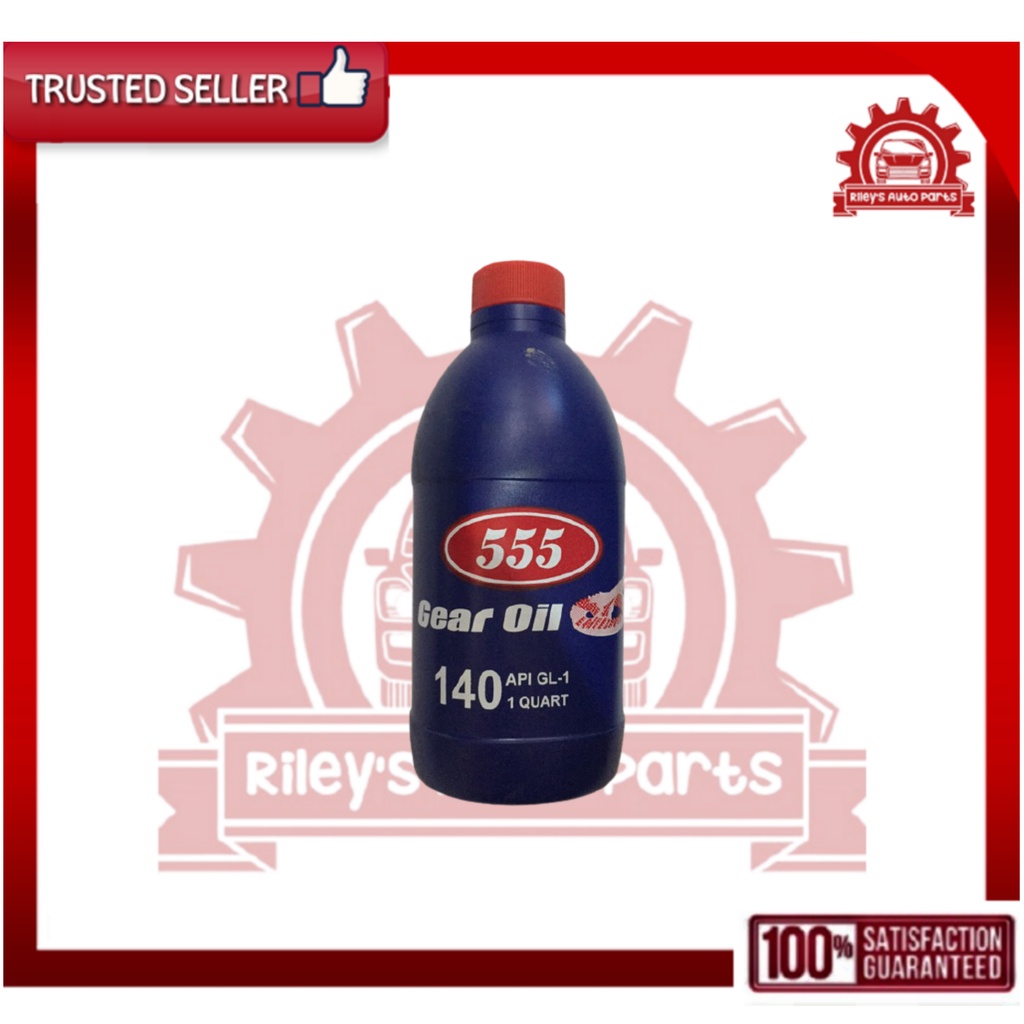 555 Gear OIl API GL-1 SAE 140 1quart | Shopee Philippines