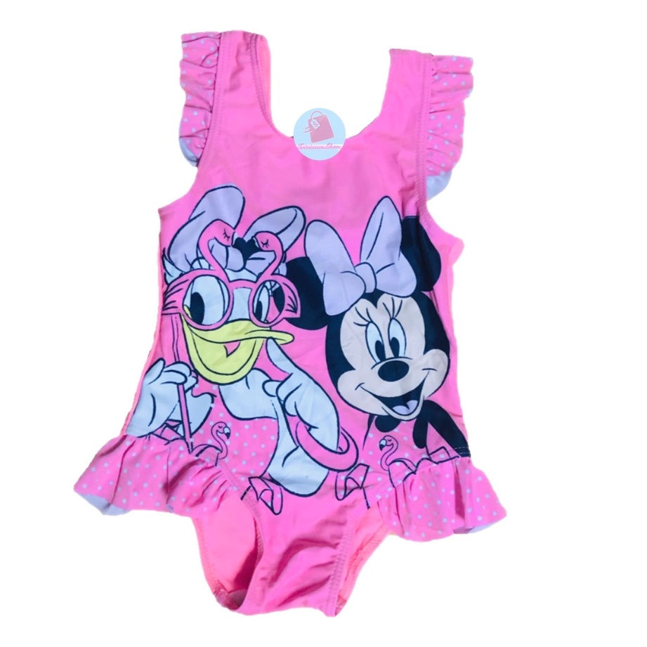 Minnie Swimsuit 1piece One Piece Swimwear Character Swimming Attiire# ...