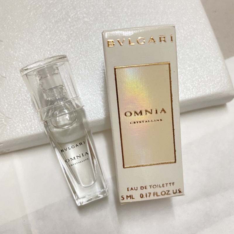 BVLGARI OMNIA Crystalline Eau De Toilette Perfume 5ML | Shopee Philippines