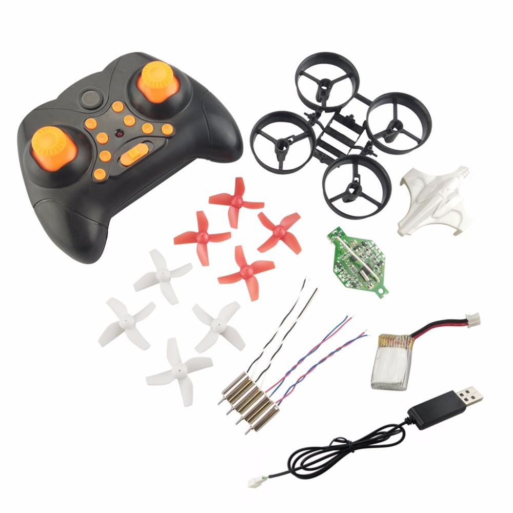 DIY Mini Drone RC Remote Control Helicopter One Key Return Headless ...
