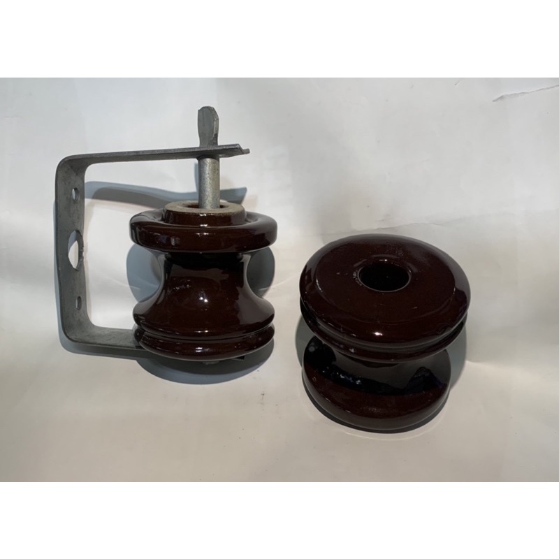 Wire spool insulator with / without bracket rack | Shopee Philippines