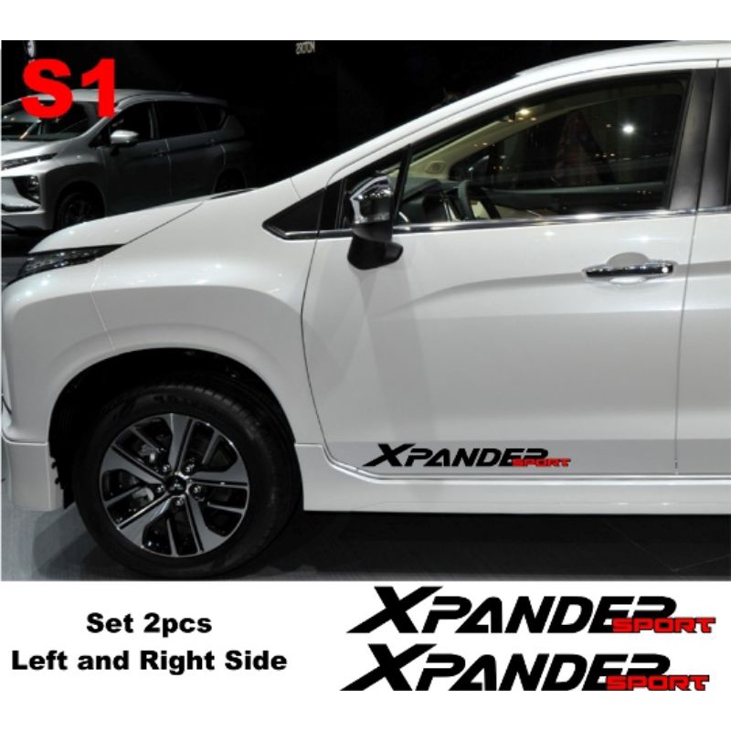 Mitsubishi Xpander Sport Sticker Design for doors | Shopee Philippines