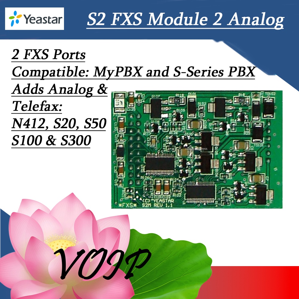 Yeastar S2 FXS Module 2 Analog Phone Connections (VAT INC PRICE ...