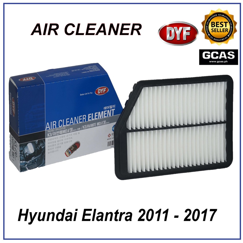 2011-2017 Hyundai Elantra AVANTE MD Air Filter [281133X000, 28113 3X000 ...