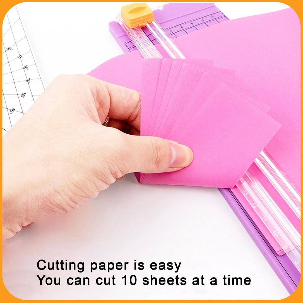 Portable Paper Trimmer Paper Cutter A4 Size Officom with FREE 5 EXTRA ...