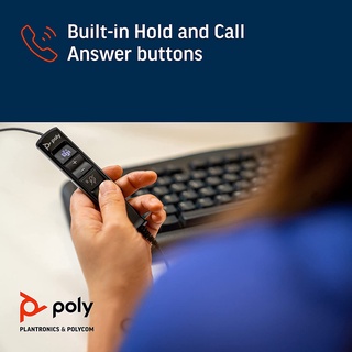 Poly Da85 USB-A/USB-C Quick Disconnect Qd Digital Adapter Plantronics ...