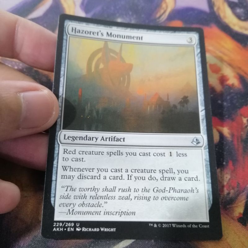 1 hazoret's monument AMK magic MTG card Amonkhet | Shopee Philippines