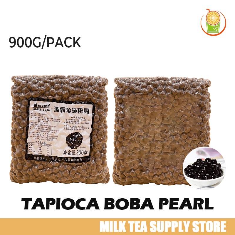 900G Brown Sugar Tapioca Pearl Sago Nata De Coco Jam Coconut Jelly Babo ...