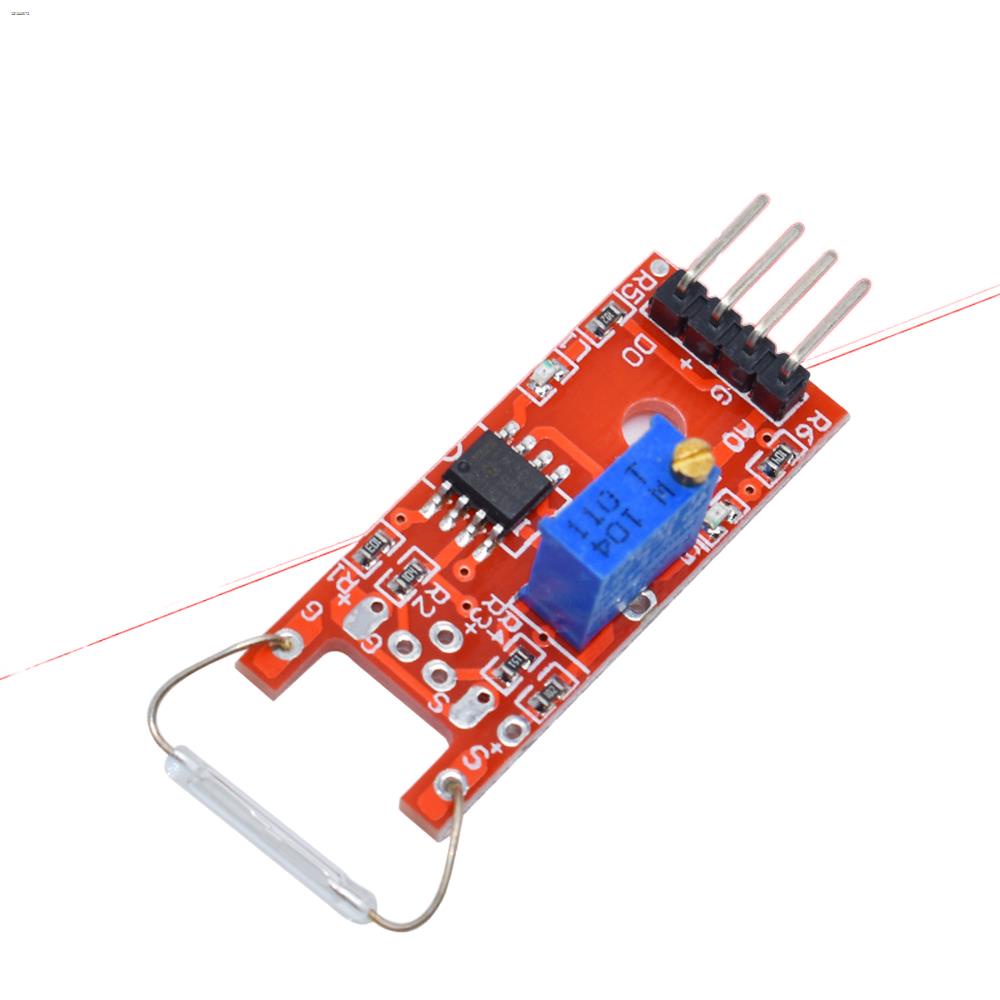 Reed Sensor Module Magnetron Module Reed Switch Magnetron Switch Red ...