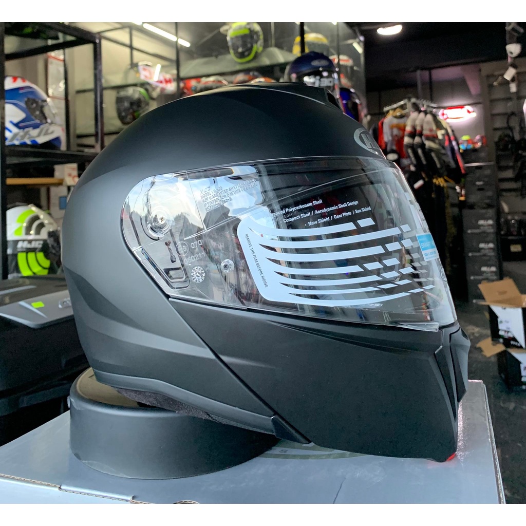 HJC HELMET I90 SERIES (FULL FACE DUAL VISOR HELMET) | Shopee Philippines