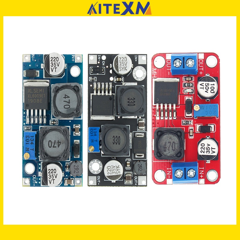 XL6009 XL6019 (XL6009 upgrade) Automatic step-up step-down Dc-Dc ...