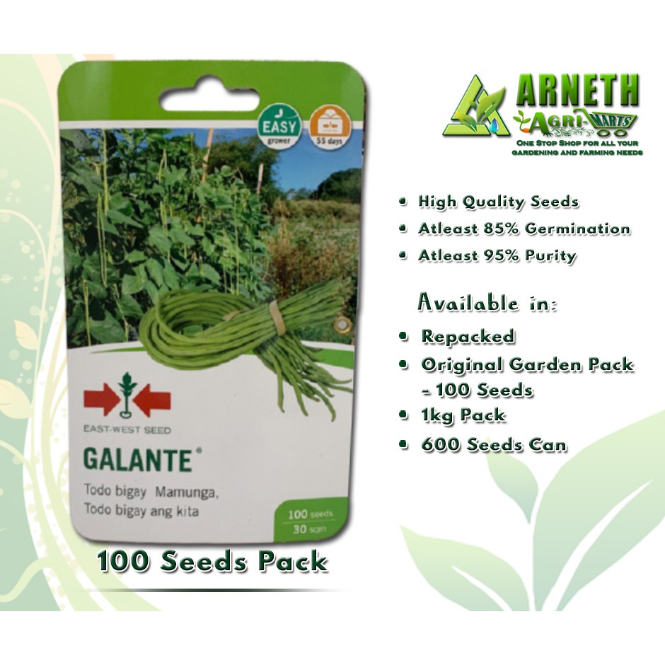 ARNETH SITAO GALANTE BY EASTWEST GARDEN PACK | Shopee Philippines