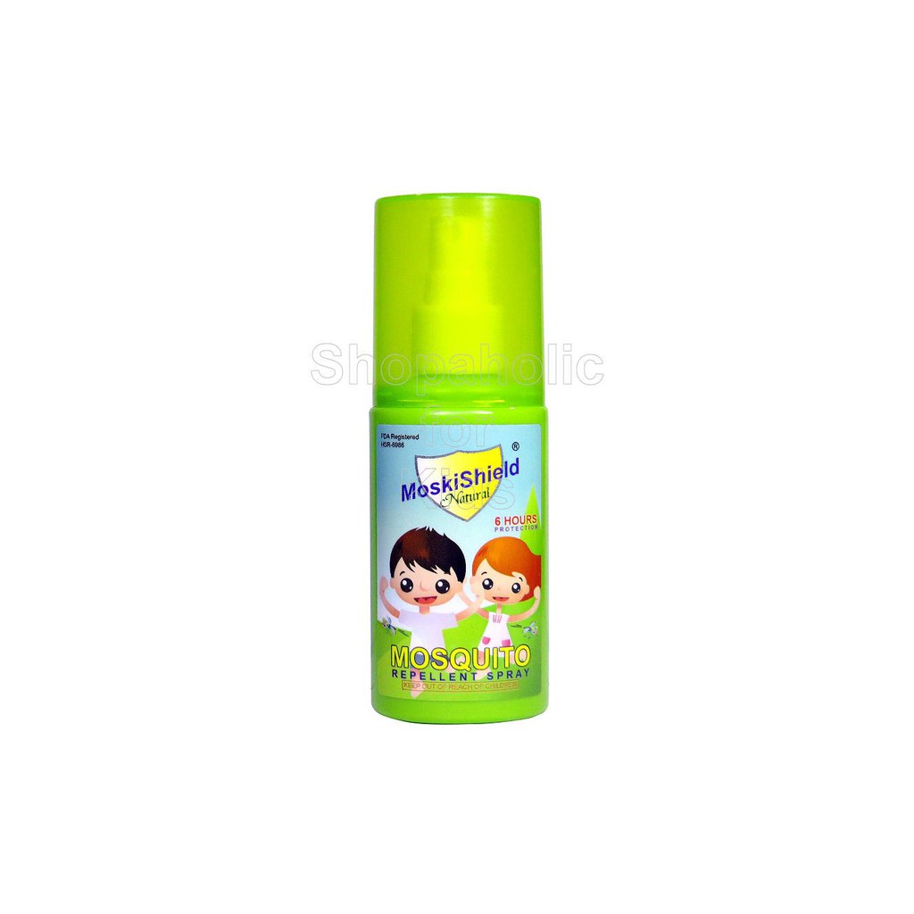 MoskiShield Natural Insect Repellent Spray 60ml Moski Shield s4kph ...