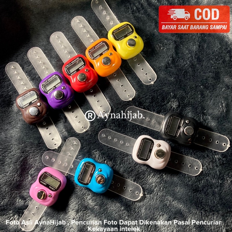 MINI DIGITAL TASBIH / Finger Digital Counting Tool / Finger Electronic ...