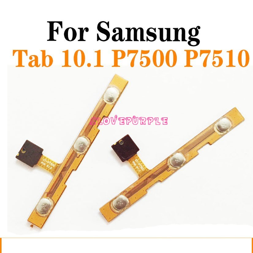 For Samsung Galaxy Tab 10,1 P7500 P7510 GT-P7500 GT-P7510 Flex Cable Volume Power On/off Button ...