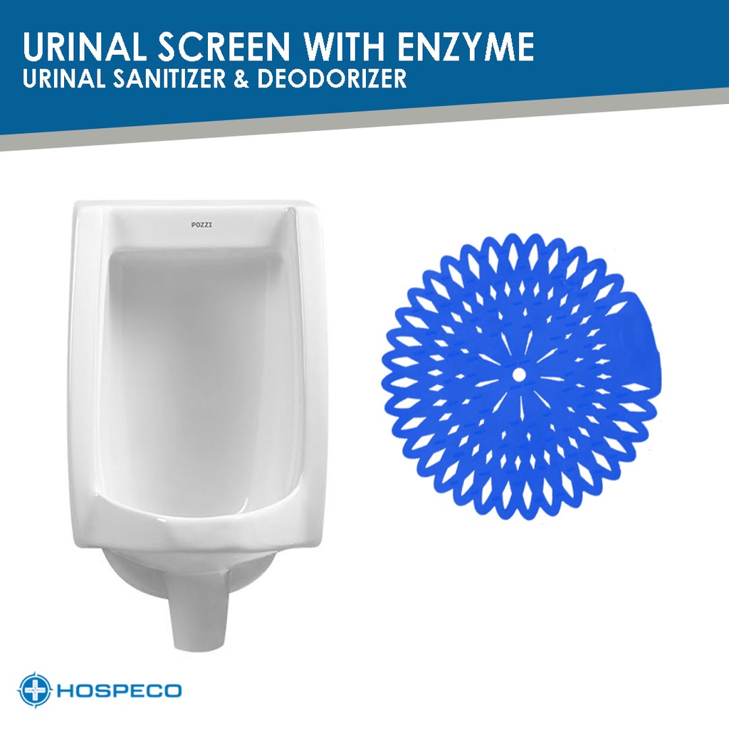 Sparkle Urinal Sanitizer and Deodorizer | Urinal Screen with Enzyme ...