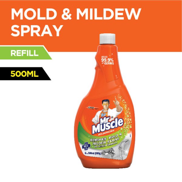 Mr. Muscle Mold & Mildew Killer Refill 500Ml | Shopee Philippines