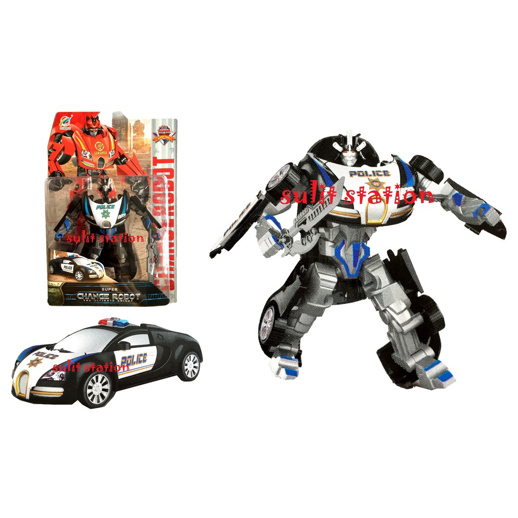 AUTOBOT ROBOT BARRICADE BLACK POLICE MOBILE CAR COLLECTIBLE CAR TOY ...