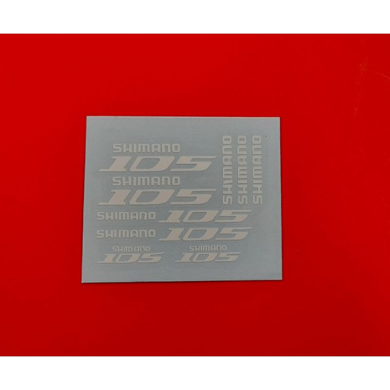 Shimano 105 Bicycle Sticker | Shopee Philippines