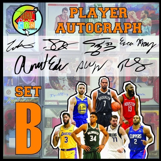 Player Autograph Set B - Signature, Sign, Auto : NBA Cards | Shopee ...