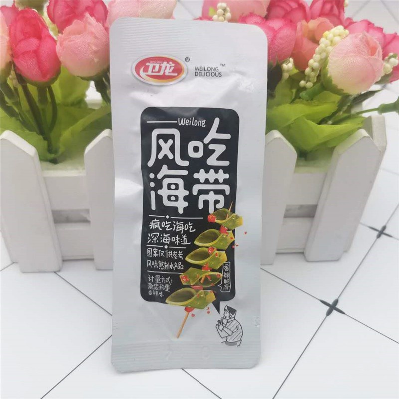 Weilong Ready-To-Eat Seasoned Seaweed Spicy Flavor Imported Snacks ...