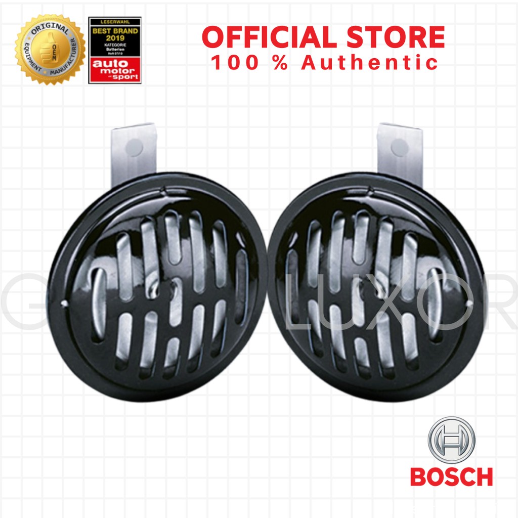 Bosch Fd4 Normaltone Horn W/ Grill (Black) 12V 335-420Hz | Shopee ...