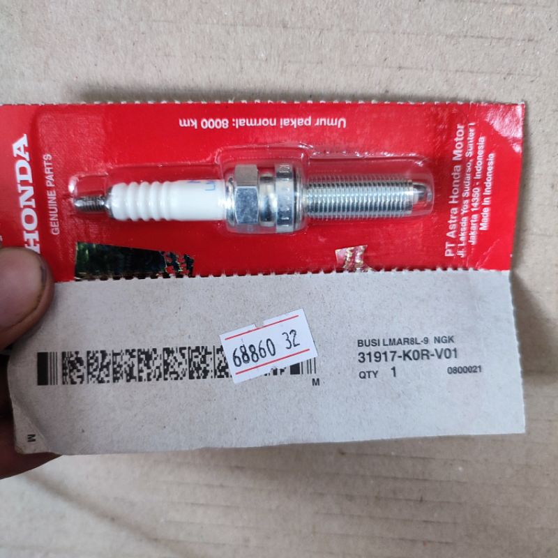 Spark Plug LMAR8L-9 Honda PCX 160 Vario 160 31917-K0R-V01 Motorcycle ...