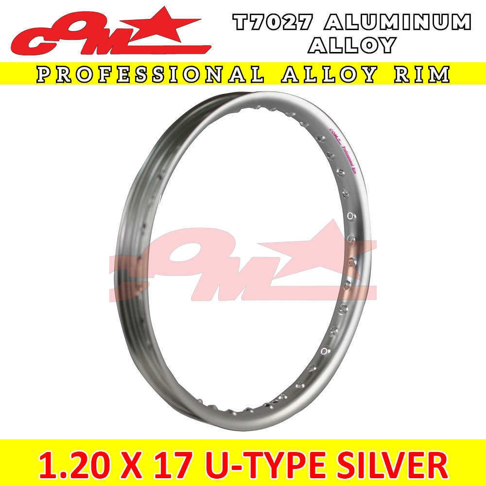 COMSTAR Alloy Rim Silver U-type Professional [1 PC] | Shopee Philippines