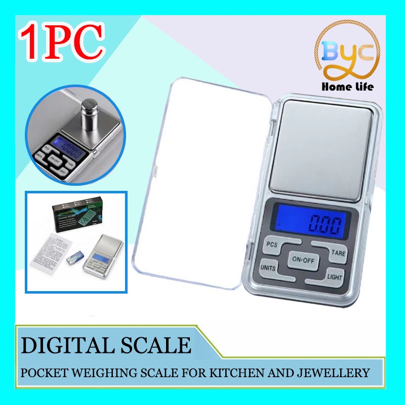 BYC Digital Pocket Weighing Scale for Kitchen and Jewellery Pocket ...