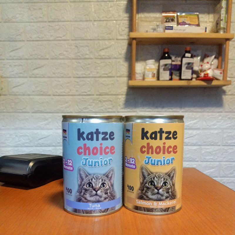 Katze choice junior Kitten Wet Food 500gr | Shopee Philippines