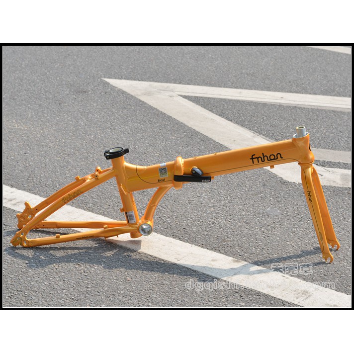 FNHON folding bike frame Disc brake Version Lift Bicycle blast frame 20 ...