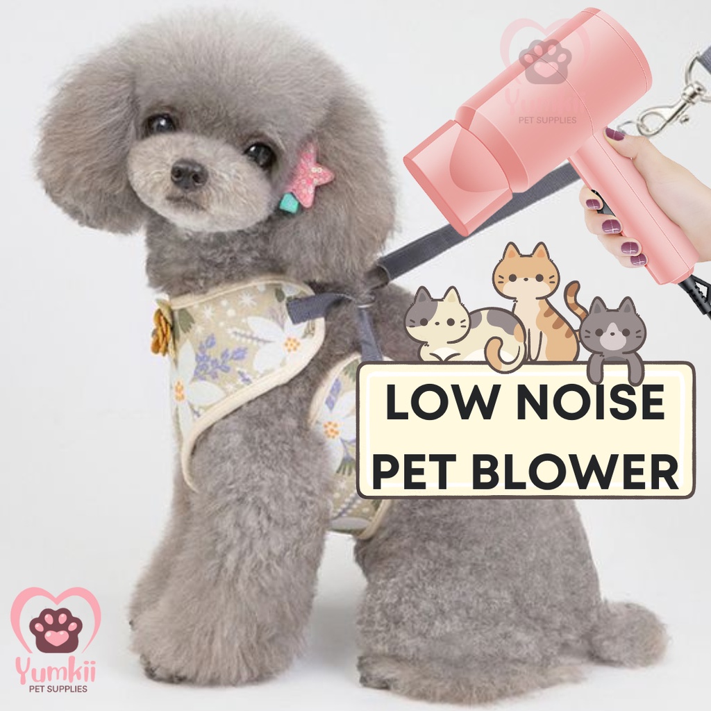 YUMKII Pet Blower Low Noise Hair Blower Pink Blower | Shopee Philippines