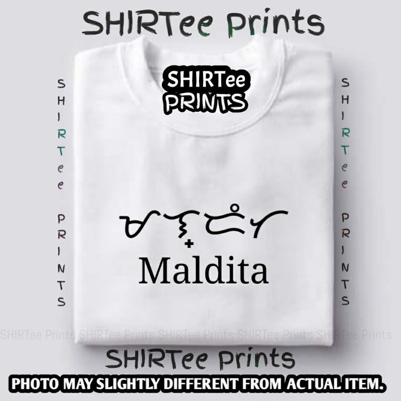 Baybayin Maldita Drifit Tshirt Men or Woman Unisex Statements Design ...